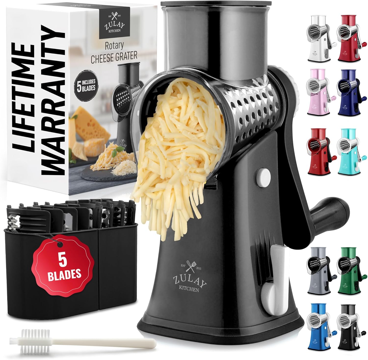 Effortless Grating: The Ultimate Review of Zulay Kitchen's Rotary ...