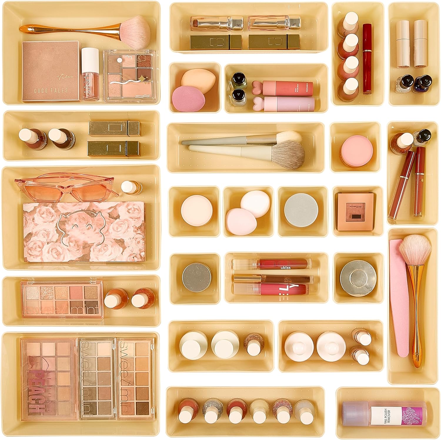 Transform Your Space: Vtopmart 25 PCS Plastic Drawer Organizers Review ...