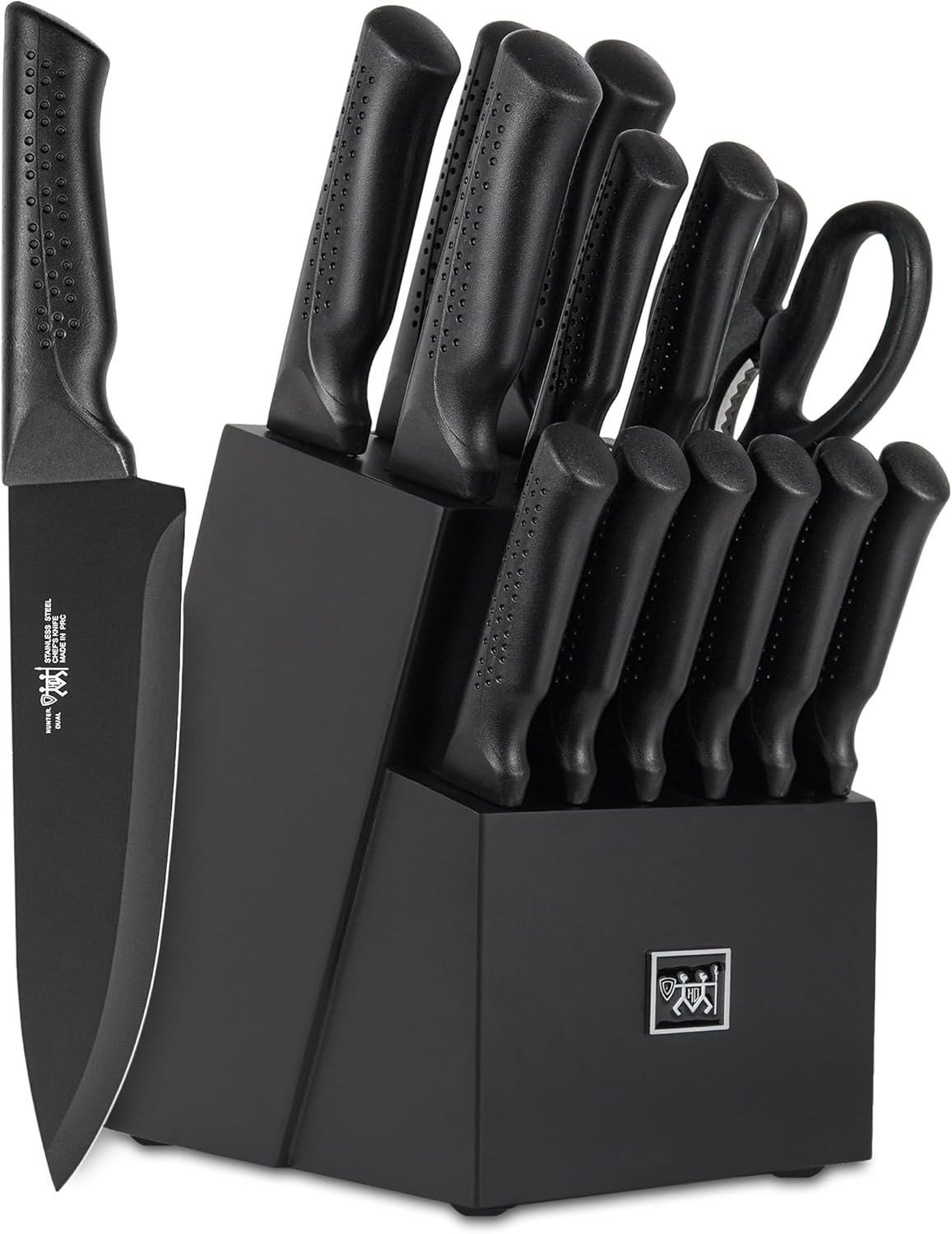 Cutting Edge Convenience: The Ultimate 15-Piece Self-Sharpening Knife ...