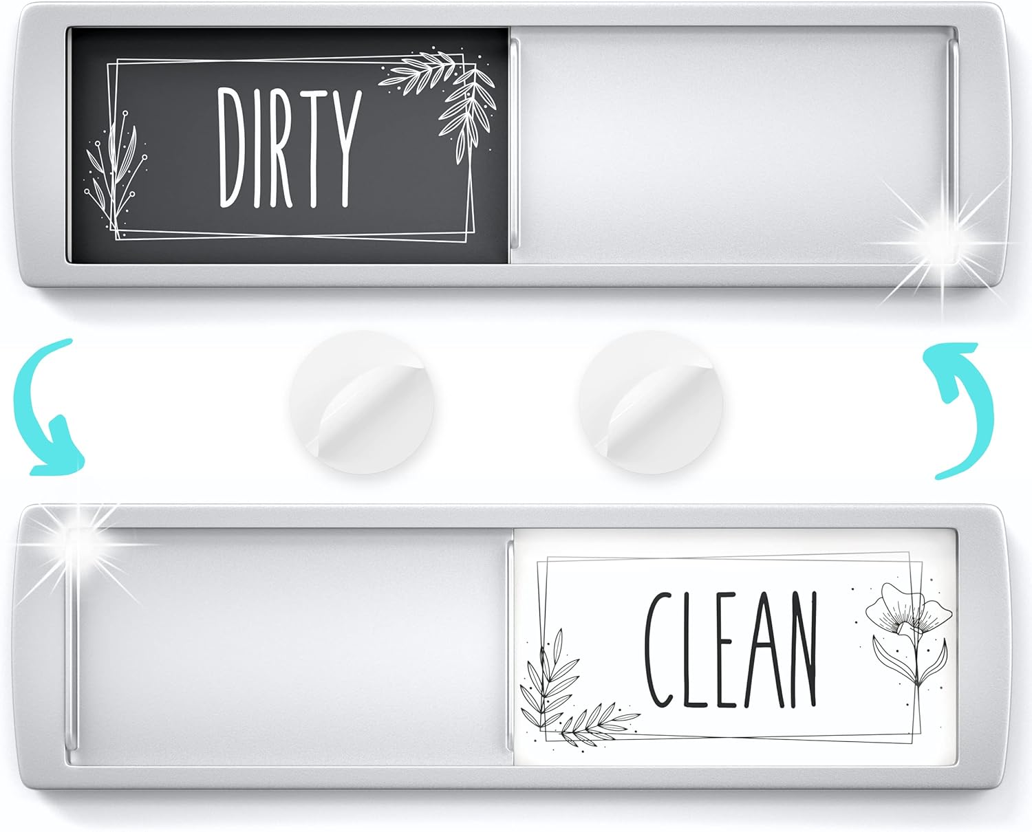 Elevate Your Kitchen with the Stylish Clean Dirty Dishwasher Magnet ...